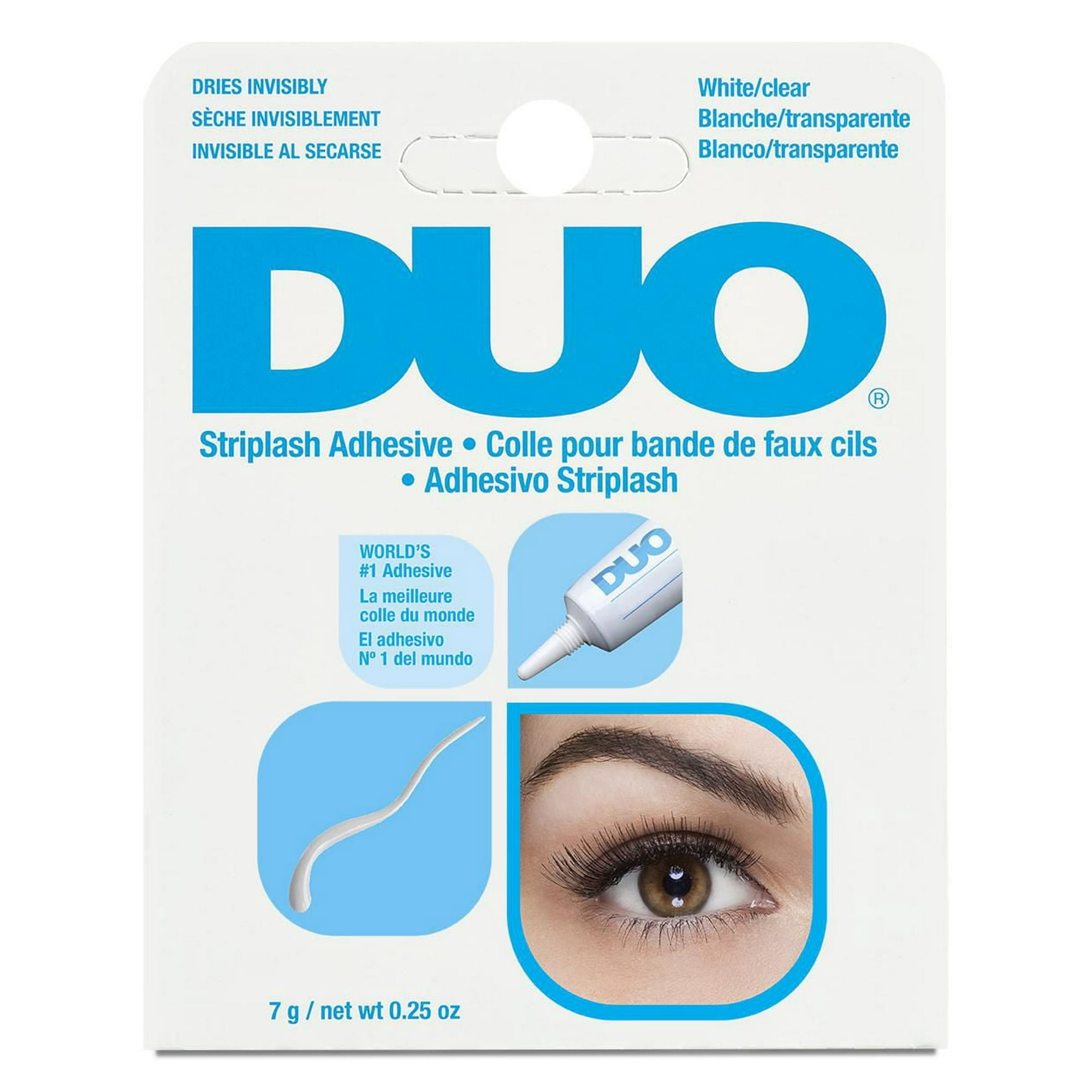 Click here for Duo Strip Lash Adhesive - Clear - 0.25 Fl Oz 0.25 prices