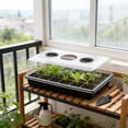 Blaxill Starter Tray Set | 24-Hole Plastic Seeded Cultivation Box with ...