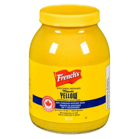 French's, Classic Yellow Mustard, 500ml | Walmart Canada