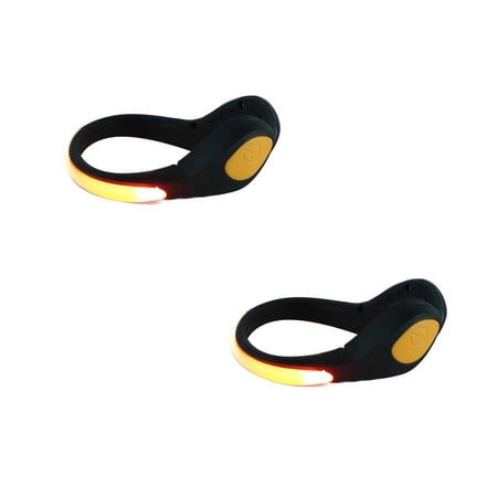 Ruiboury Hot 2pcs LED Sport Shoe Safety Light Clip for Night Runner ...