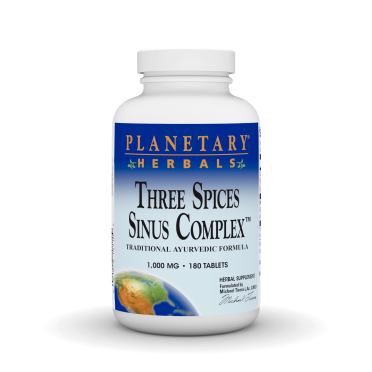 Planetary Herbals Three Spices Sinus Complex Tablets, 90 Ct - Walmart.com