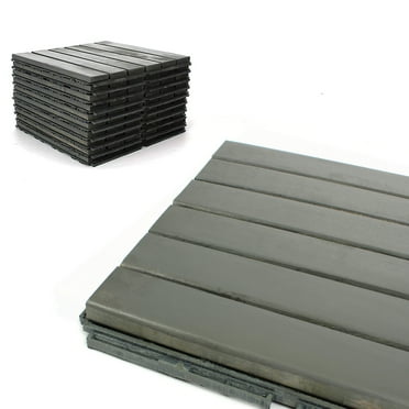 3rd Street Inn Interlocking Slate Stone Tiles (Colorful Stone, 18 Pack ...