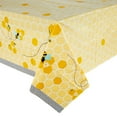 Blue Panda Bee Tablecloth 3 Pack for Kids Birthday Baby Shower Gender ...