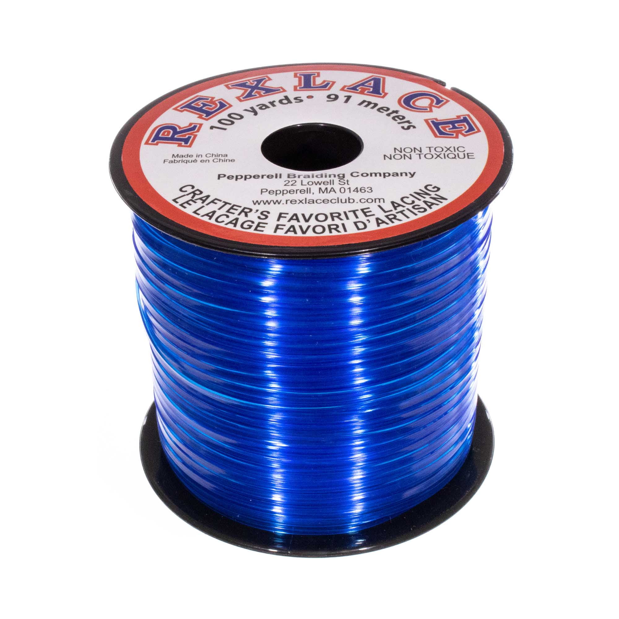 Craft County Rexlace Plastic Craft Lace - 3/32 Inch - Available in a ...