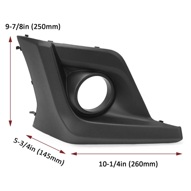 Subaru Crosstrek Accessories Right Fog Light Bezel For 2018-2020 Subaru ...