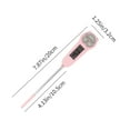 TOUMENY Digital Food Thermometer, Instant Read Milk Thermometer with ...