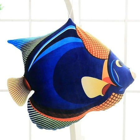 Simulation Printing Tropical Fish Clown Fish Plush Toy | Walmart Canada