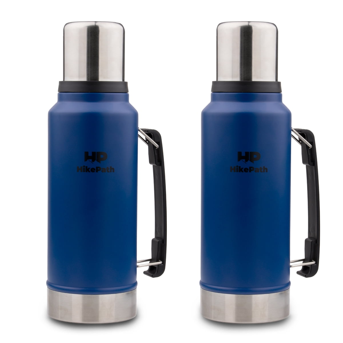 Set de 2 Termos para Café y Agua con Tapa Hermética, Sin Derrames de ...