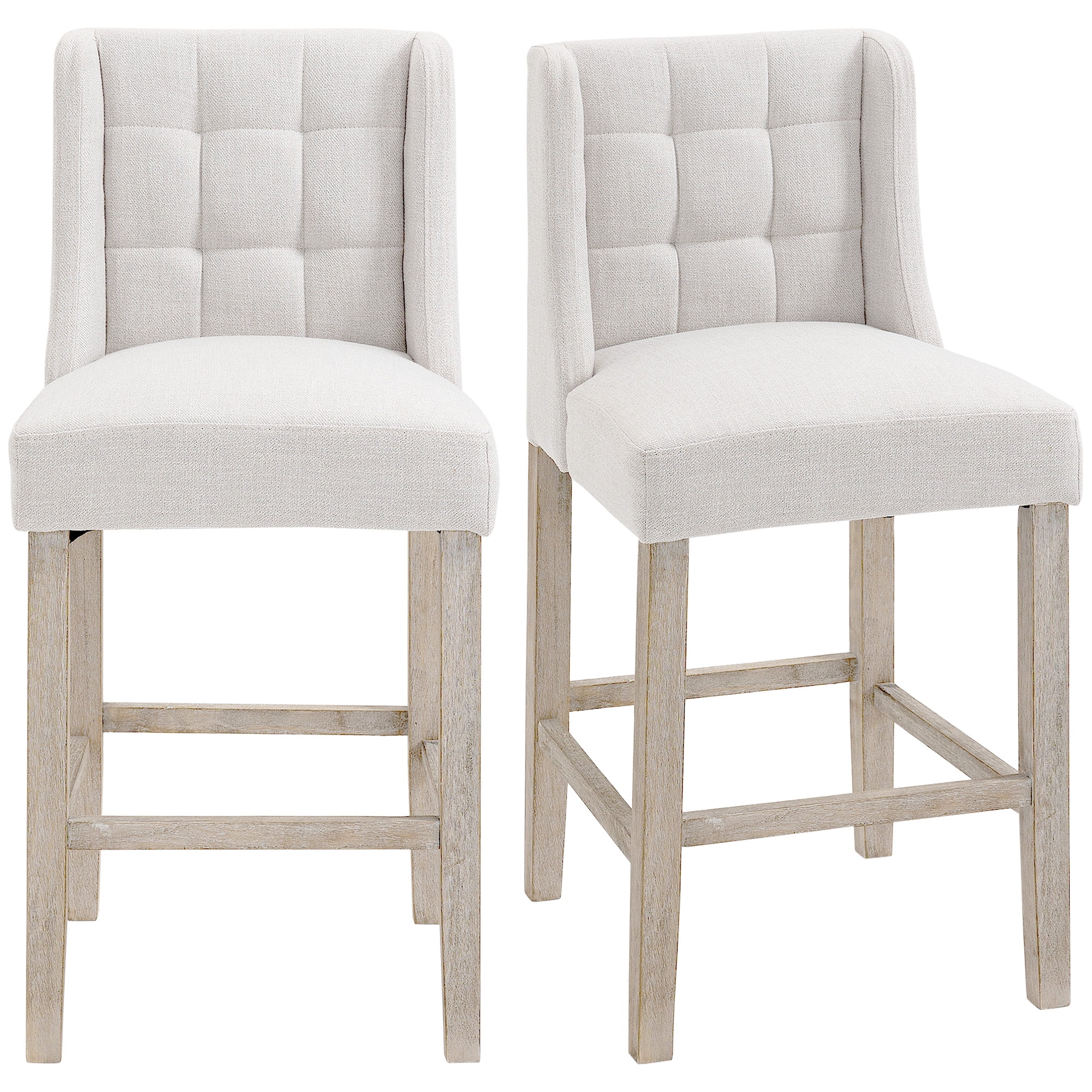 Click here for Homcom Modern Counter Bar Stools Upholstered Count... prices