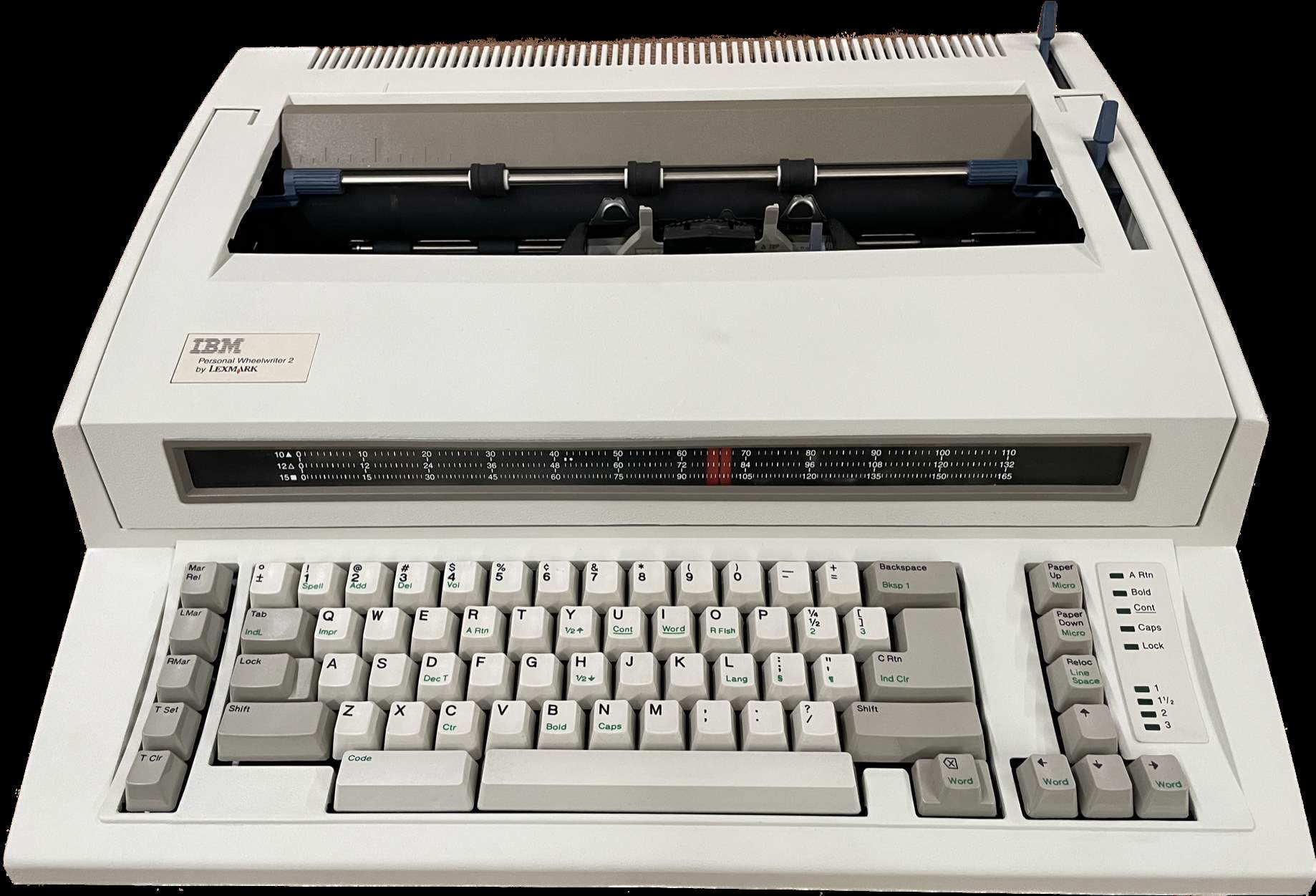 IBM Personal Wheelwriter 2 Typewriter - Walmart.com