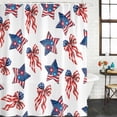 60x72 Inch Shower Curtains for Bathroom, American Flag Bath Curtain ...