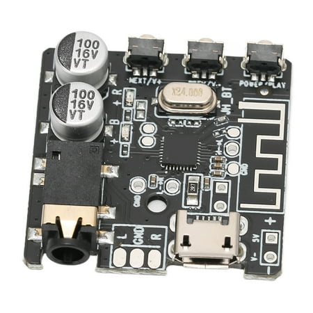 Receiver Board, 3.5mm Stereo Output Interface Reserves 2 Control Ports ...