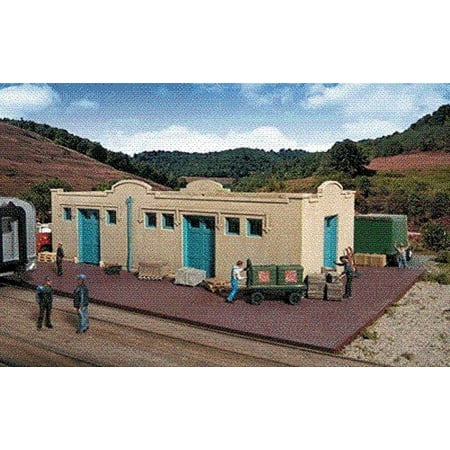 Walthers cornerstone Series Kit HO Scale Mission-Style Freight House ...