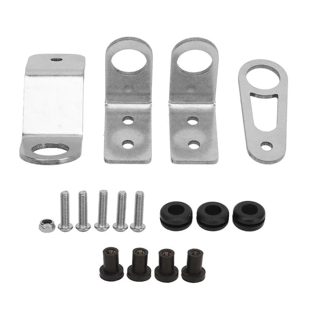 Bolt On Radiator Bracket Kit Heavy Duty Metal Stay Mounting Bracket Kit ...