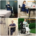 Patient Lift Transfer Chair, Foldable Patient Lift for Home Portable ...