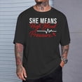 I Still Give Him Butterflies She Means High Blood Pressure TShirt ...