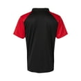 C2 Sport - Sport Polo - 5903 - Black/ Red - Size: M - Walmart.com