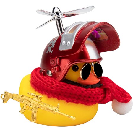 IGUOHAO Rubber Duck Car Decorations Cute Yellow Duck Car Dashboard ...