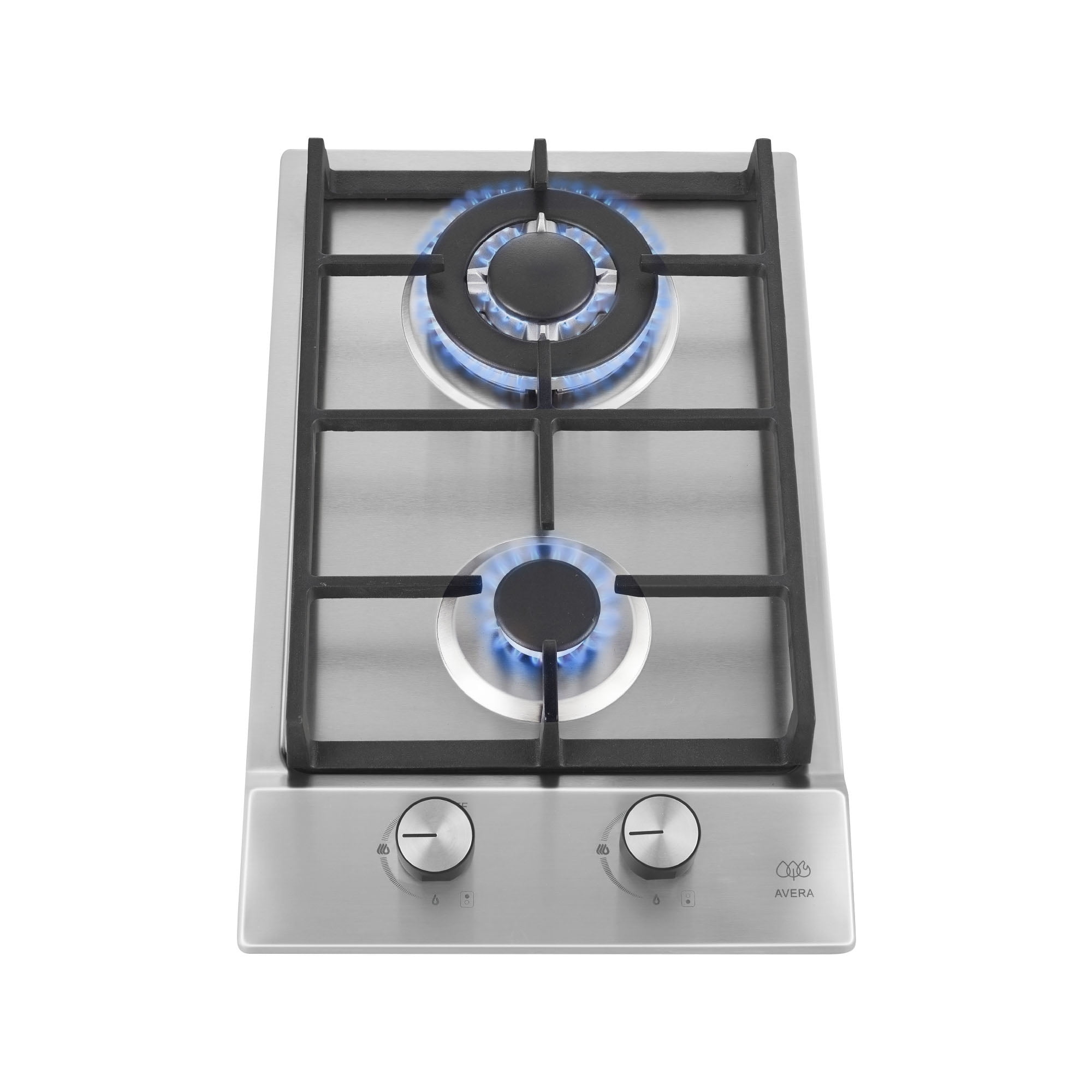Parrilla De Gas 2 Quemadores Empotrable Avera AI2 En Acero Inoxidable ...