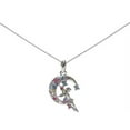 Granddaughter Necklace Jewelry Gift, Rainbow Crystal Fairy on Moon ...