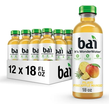 Bai Raspberry Lemon Lime Antioxidant Infused Water Beverage, 14 fl oz ...