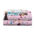 Disney Frozen Kids Full Sheet Set, Pink - Walmart.com