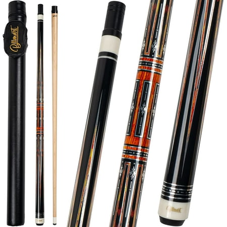 Pool Cue Stick, Low Deflection Shaft Billiard Cue Sticks with Hard Case ...