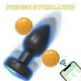 Xbonp Vibrator Butt Plug Sex Toys Vibrator With App Control Anal Butt