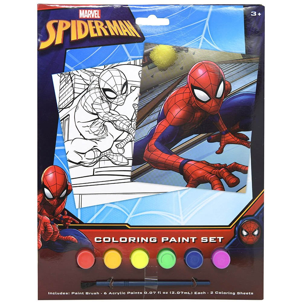 Spiderman Poster Paint Set- 2 PACK - Walmart.com