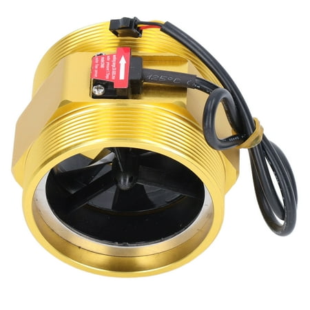 Turbine Flowmeter, Output NPN Pulse Signal Water Sensor Heat ...