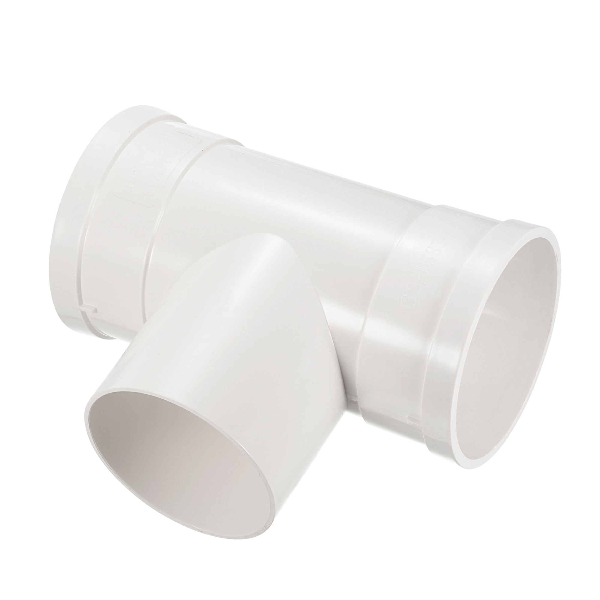 Uxcell ID 110mm/4.33" OD 103mm/4" Pipe Fitting, 1 Pack Splitter Duct ...