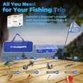 DaddyGoFish Kids Fishing Pole - Rod Reel Combo Tackle Box Starter Set ...