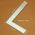 Upgraded Framing Rulers Woodworker Square L Rulers Right Slope Rulers ...