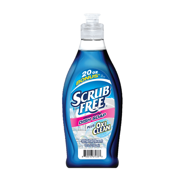 Scrub Free Oxi Clean Dish Soap | Grease Cutting | Original Scent | 2 ...