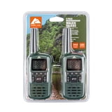 Ozark Trail Two way Walkie Talkie, IPX4, 22 Channel, Green - Walmart.com