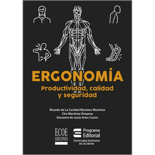 Ergonomía Ecoe ediciones Calidad y Seguridad 9789587718560 | Bodega Aurrera en línea