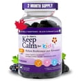 Dr. Klein's Keep Calm For Kids Gummies. Black Currant. With L-Theanine ...