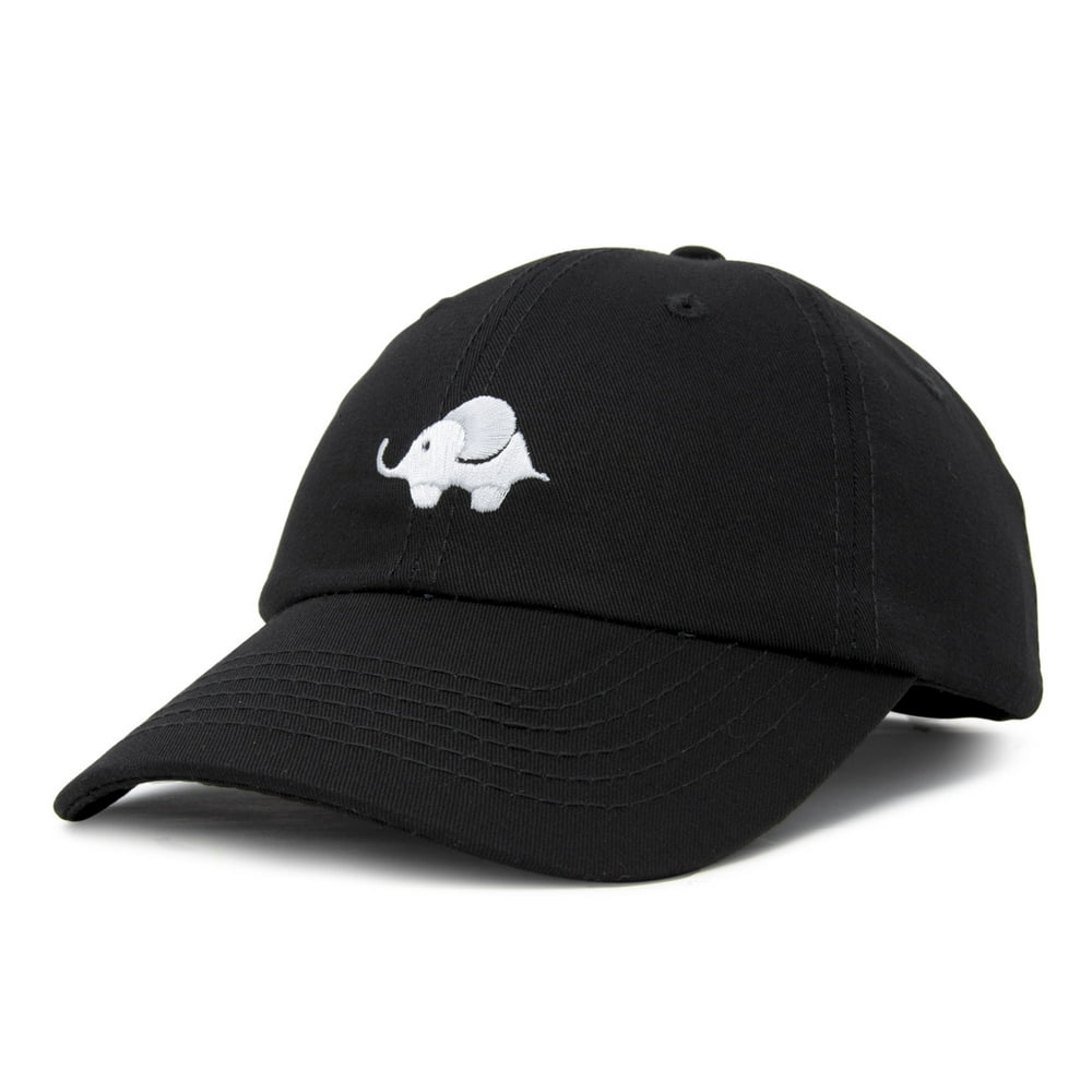 DALIX - DALIX Cute Elephant Hat Cotton Baseball Cap in Black - Walmart ...