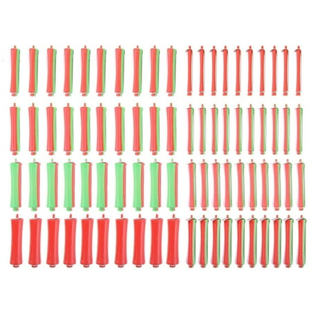 rudenlos 80pcs/set DIY Cold Perm Rod Salon Hair Roller Curling Curler ...