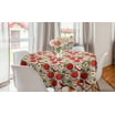 Classic Euro Apples Design Tablecloth - Durable Kitchen & Dining Fabric ...