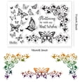 1Sheet PVC Plastic Stamps for DIY Scrapbooking Photo Album Decorative ...