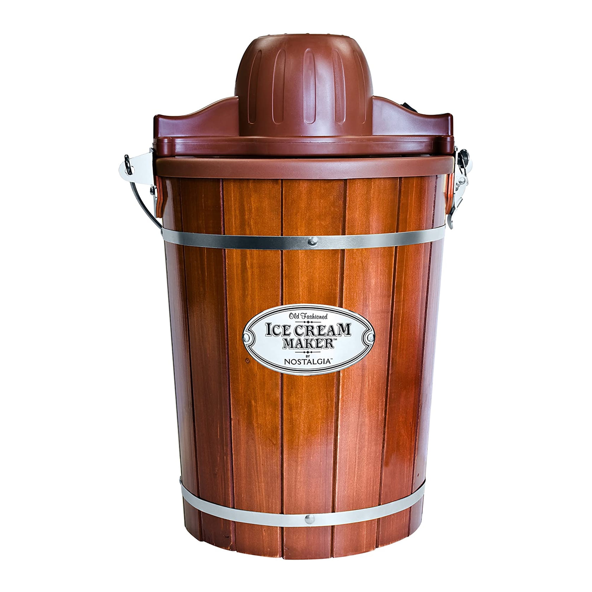 Click here for Nostalgia 6 Quart Electric Wood Bucket Ice Cream M... prices