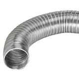 Lambro 310 8-In. x 8-Ft. Flexible Semi-Rigid Aluminum Duct - Walmart.com
