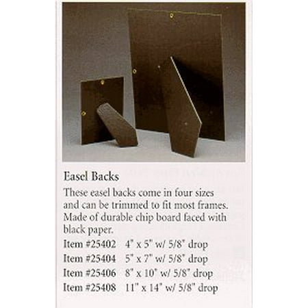 Leatherette Easel Backs for Picture Frames (Various Sizes) - Walmart.com