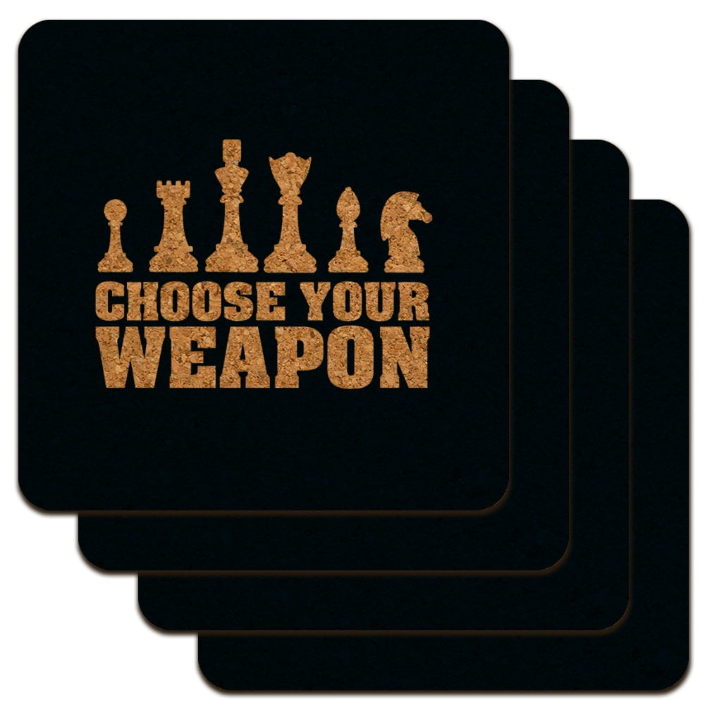 Choose Your Weapon Chess Pawn Rook Knight King Queen Low Profile ...