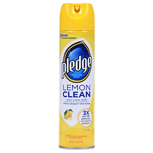 Pledge Lemon Scented Furniture Polish, 9.7 oz - Walmart.com