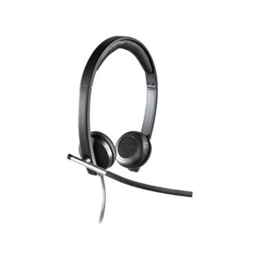 Logitech H650e USB Single-Ear Corded Headset, 981-000513 - Walmart.com