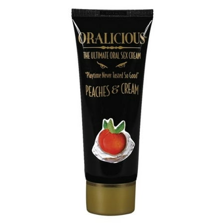 Oralicious the Ultimate Oral Sex Cream - Peaches and Cream - 2 Fl. Oz ...