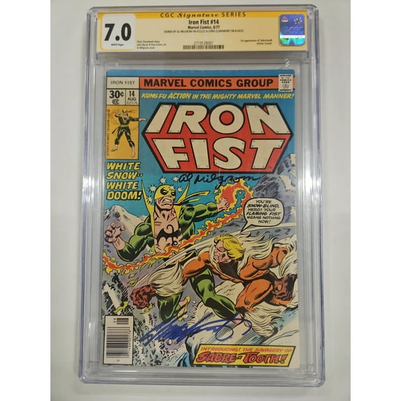 Iron Fist #14 - CGC 7 Comic Book - Walmart.com