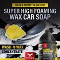 TRIAX Ultimate Wash N Wax High Foam Concentrated Car Soap (1 Gallon ...
